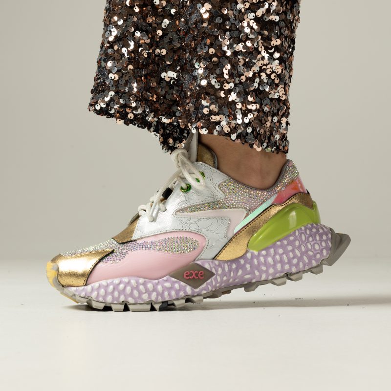 Sapatilha Exé 134-19 Gold - Eva Shoes