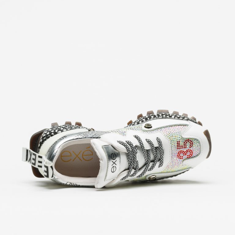 Sapatilha Exé XY-2203 Branco - Eva Shoes