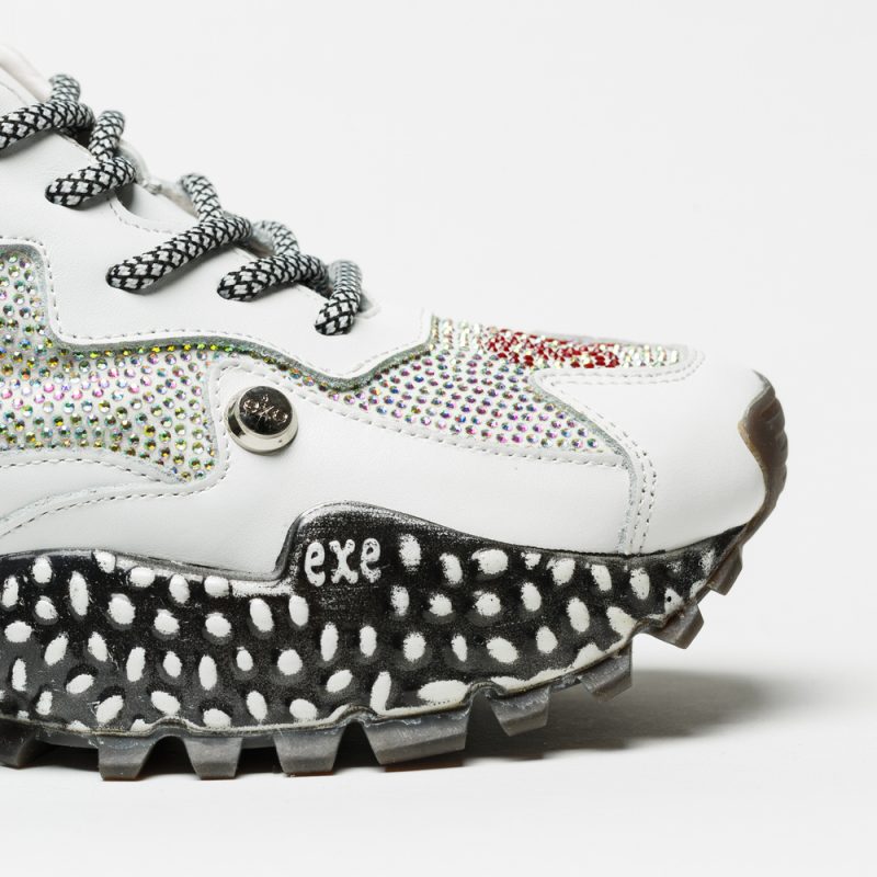 Sapatilha Exé XY-2203 Branco - Eva Shoes