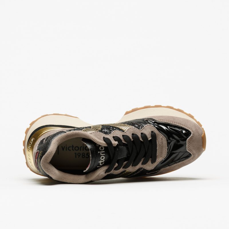 Sapatilha Victoria 8807109 Preto - Eva Shoes