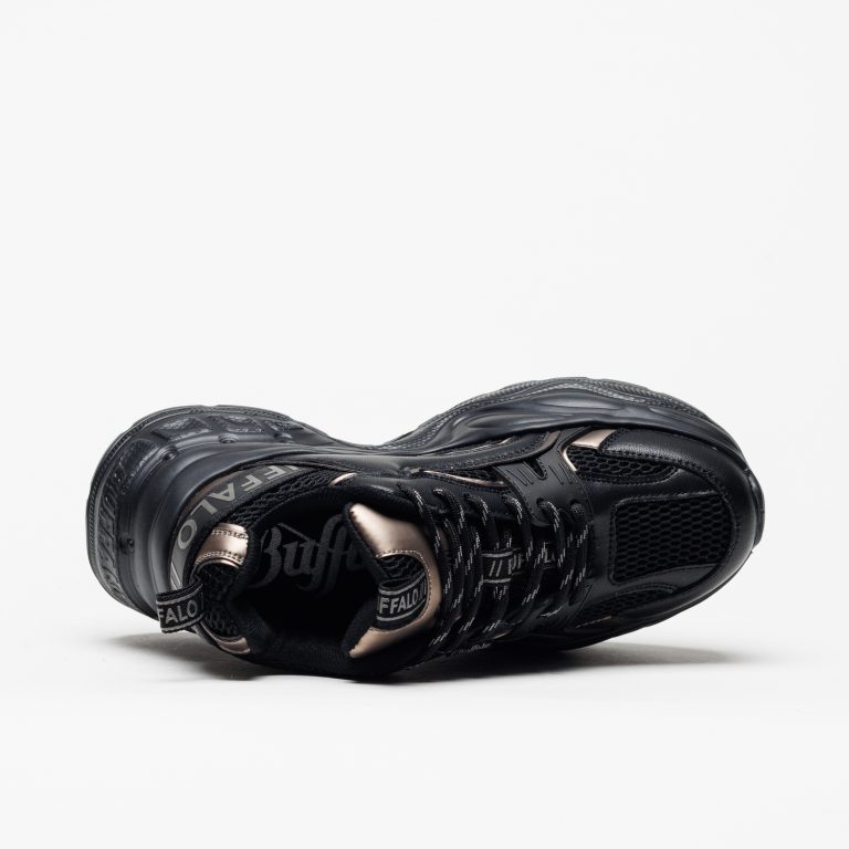 Sapatilha Buffalo Yuno One Black - Eva Shoes